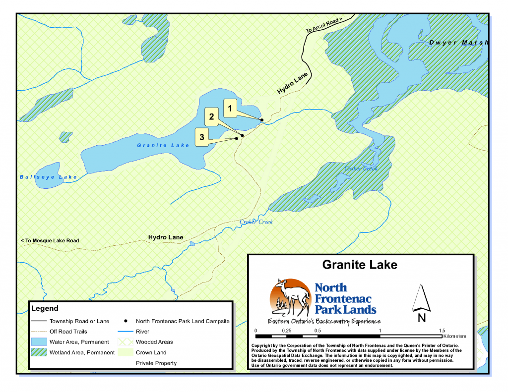 Campsite Maps – North Frontenac Parklands