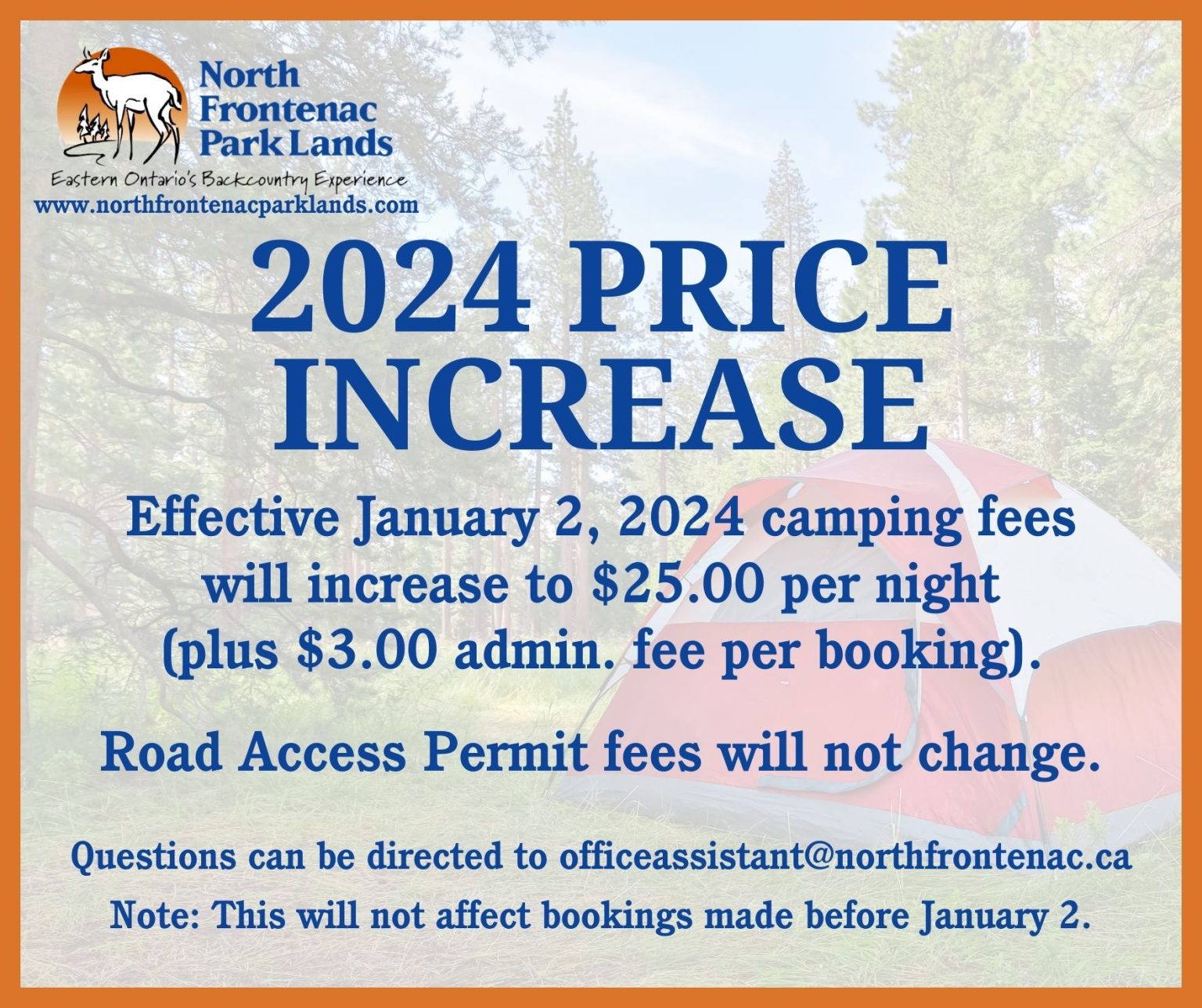 Campsite Booking by Map – North Frontenac Parklands