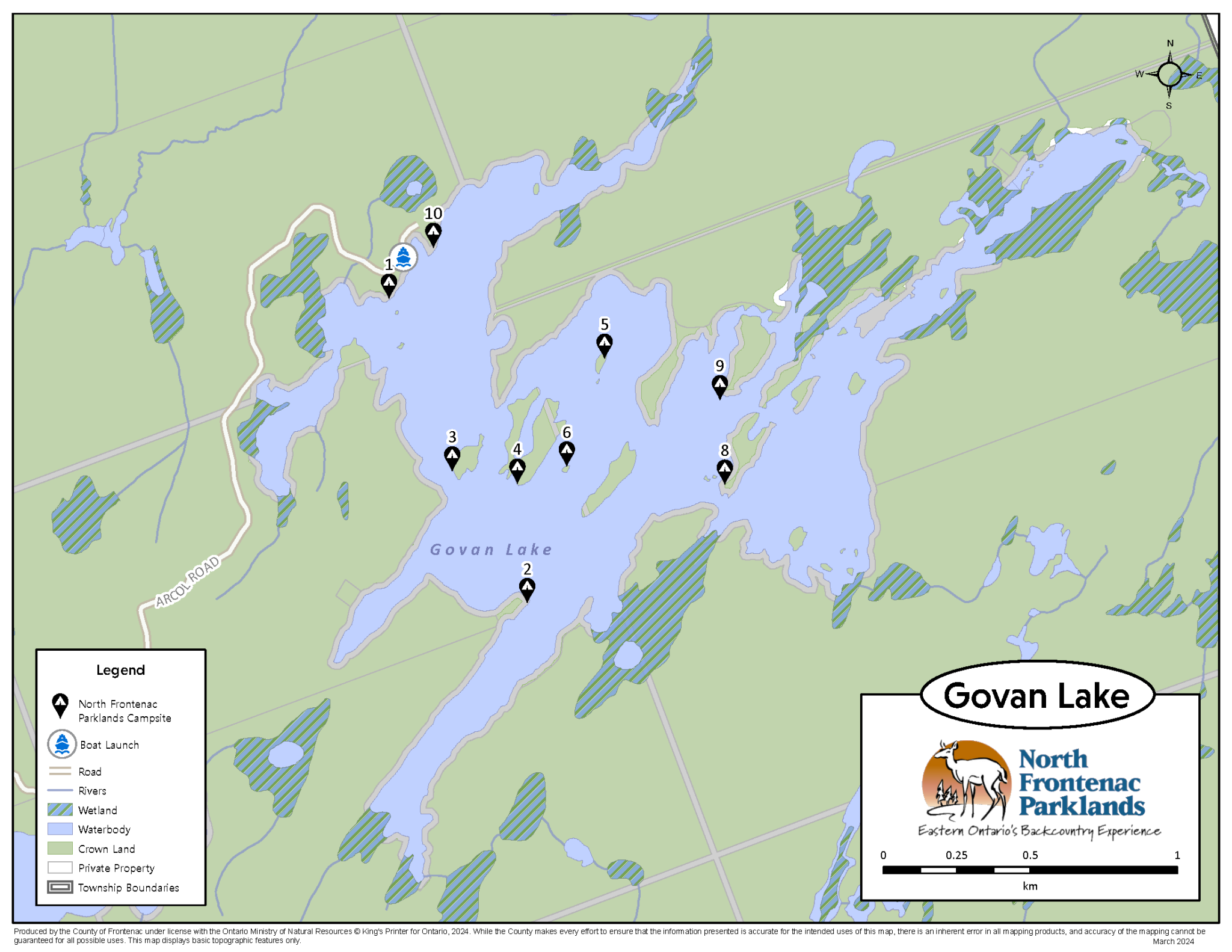Govan Lake – North Frontenac Parklands