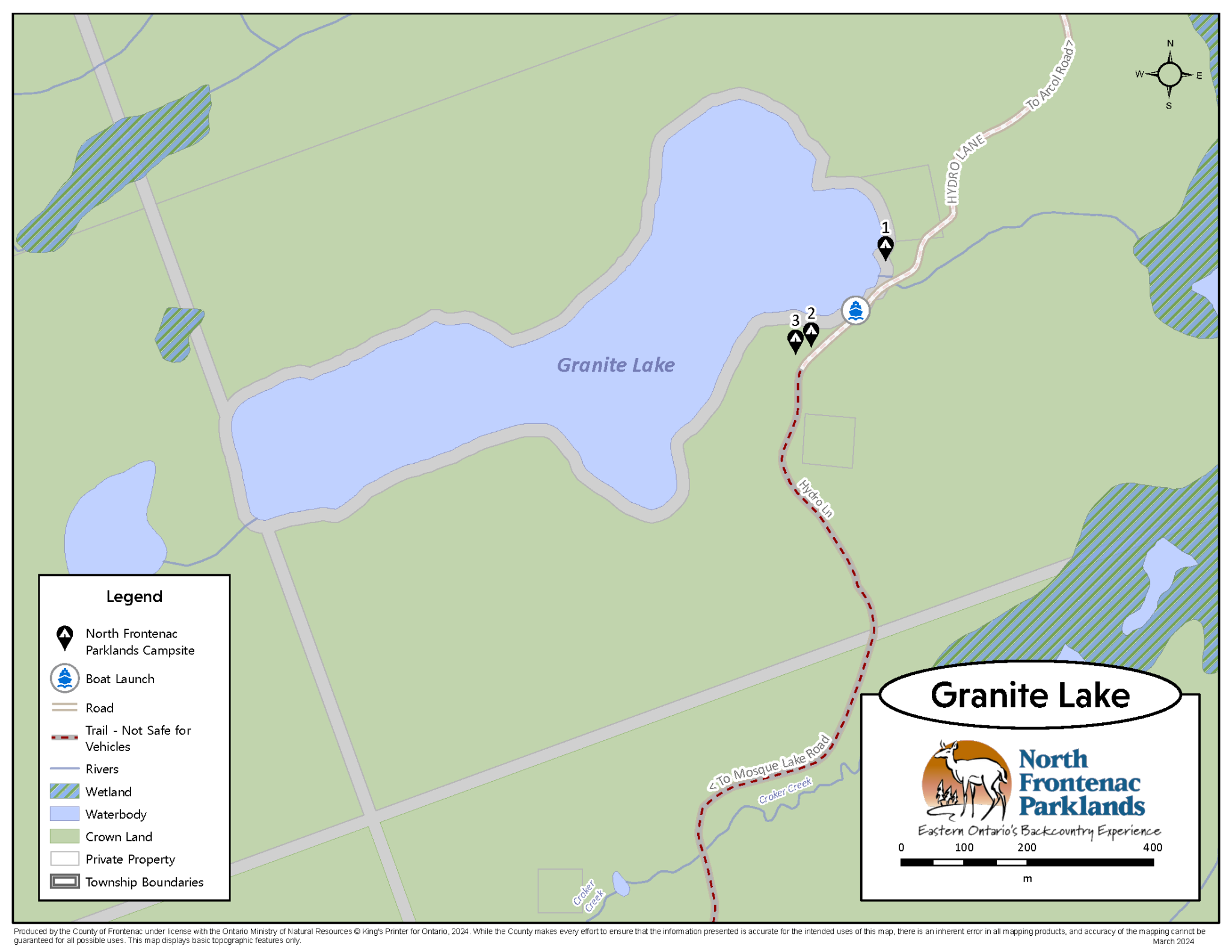 Granite Lake – North Frontenac Parklands