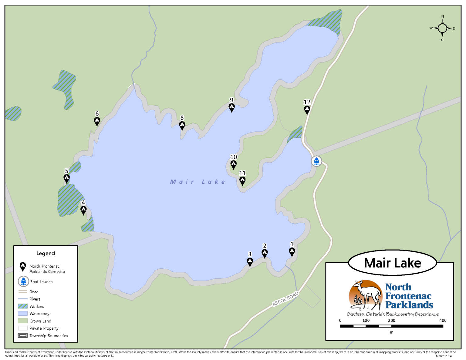 Mair Lake – North Frontenac Parklands