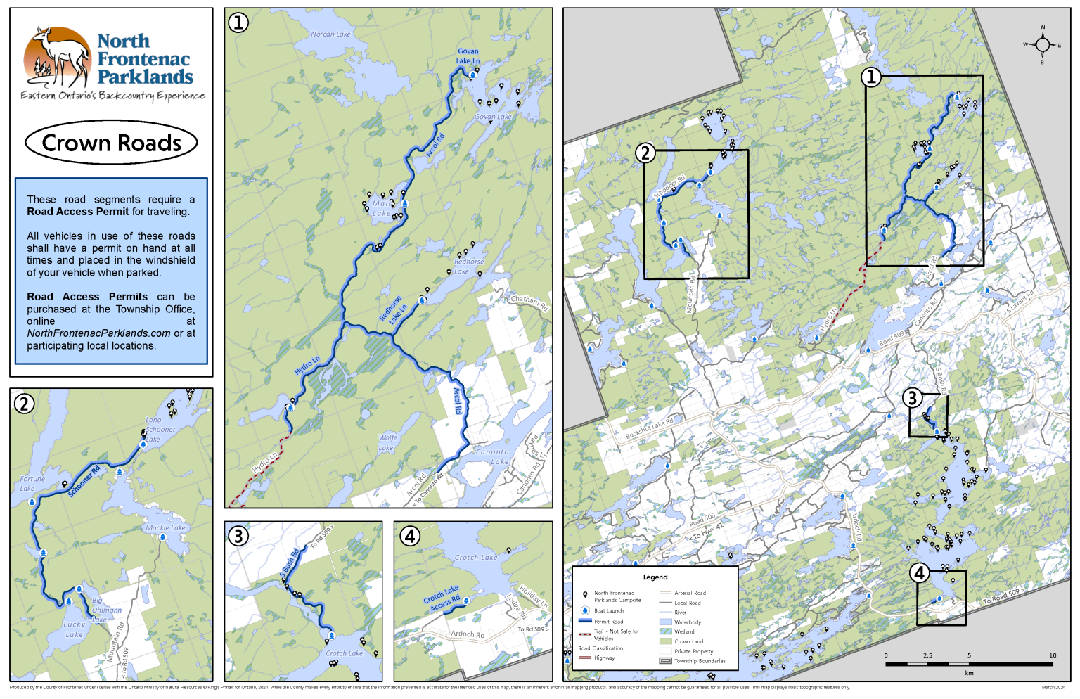 Road Access Permits – North Frontenac Parklands
